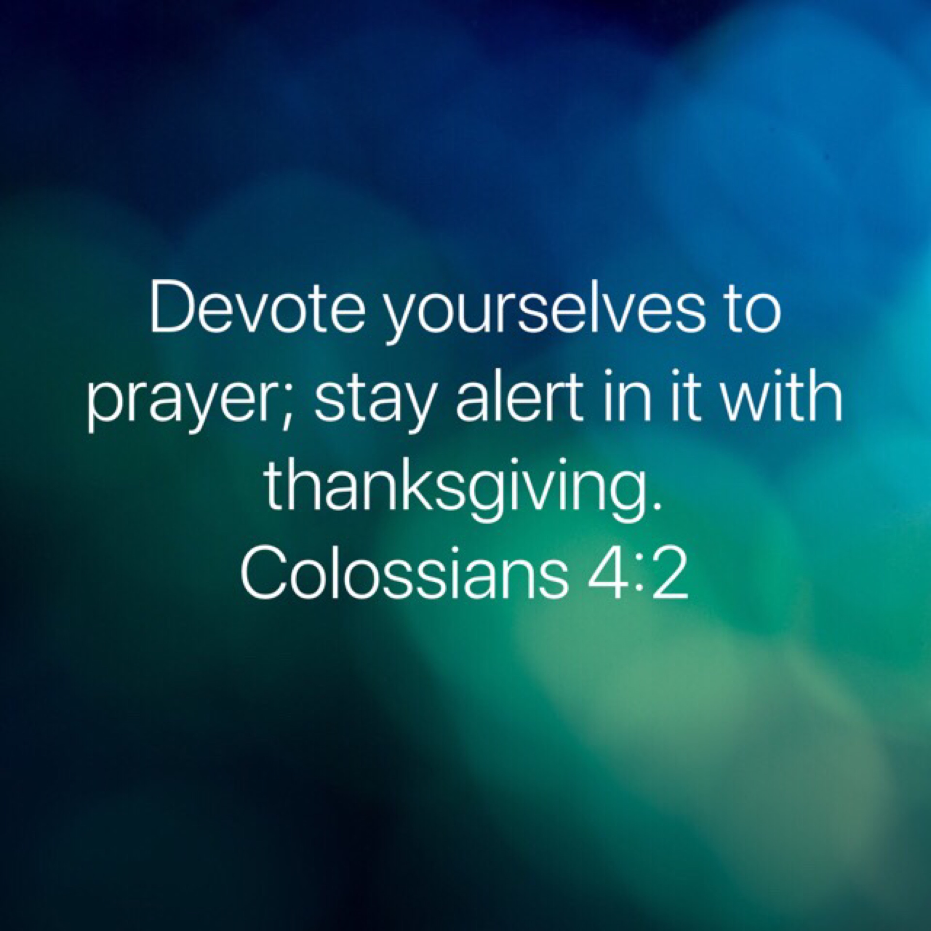 Alert in Prayer – Meritt Musings